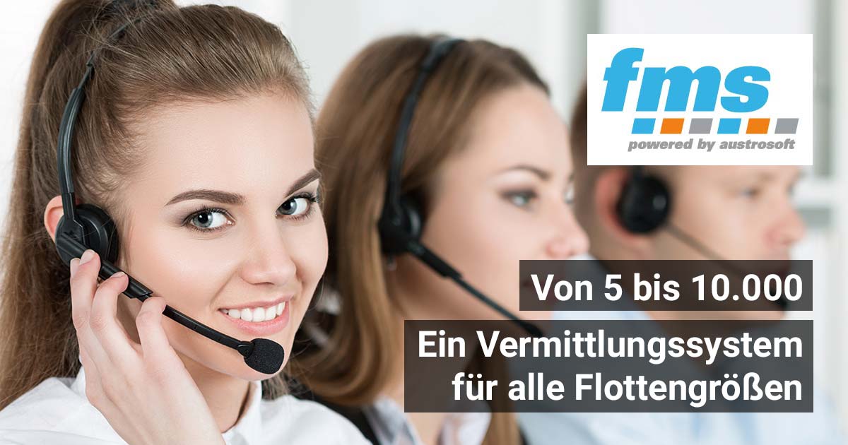 fms/Austrosoft - Flottenmanagement für Taxi und Mietwagen